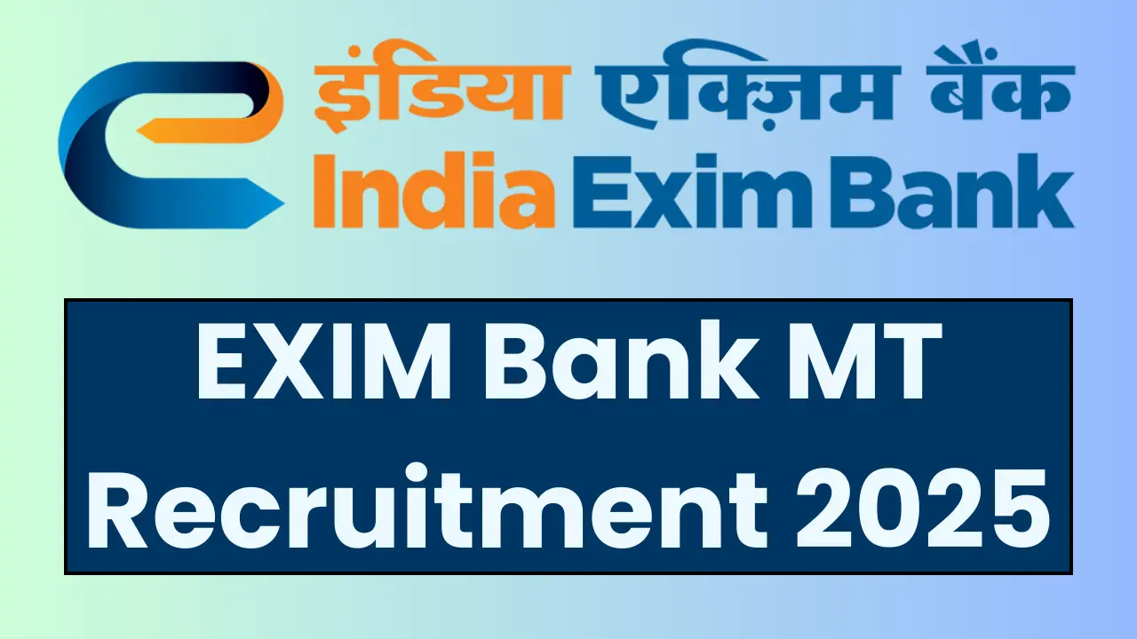 EXIM Bank MT Admit Card Out, Download Now, Direct Link - Haryana Jobs
