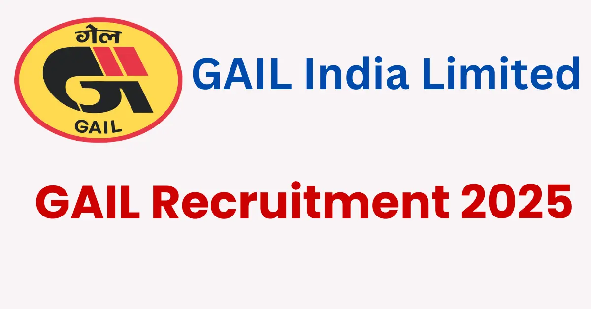 GAIL Executive Trainee Recruitment 2025 – Notification Out and Apply Form - Haryana Jobs