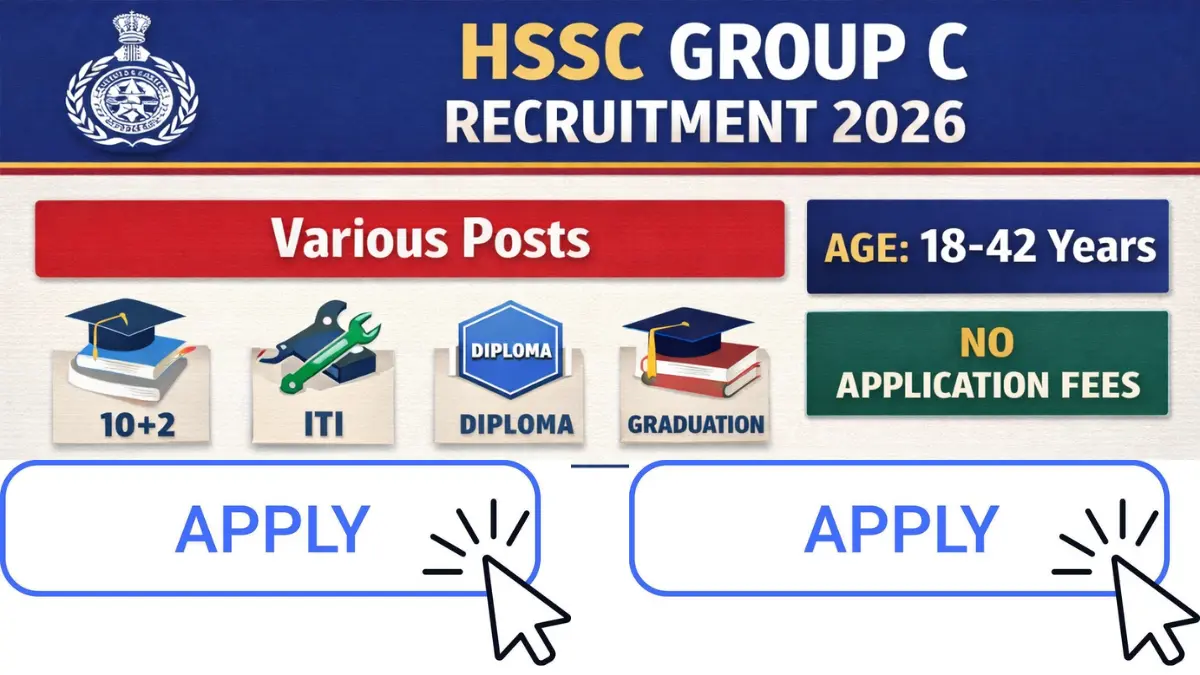 Haryana HSSC Group C Phase-II Recruitment 2026: Shortlisted Candidates ...