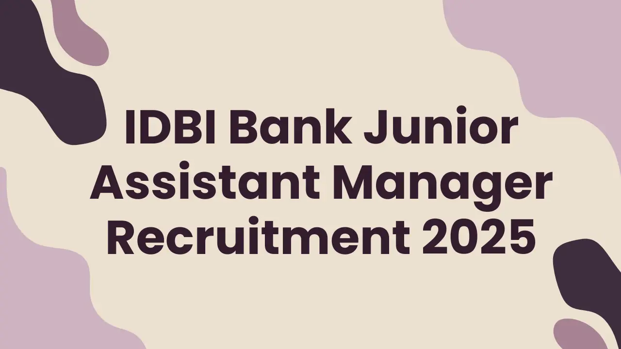 IDBI Bank Junior Assistant Manager (JAM) Result Out, Check Now, Direct ...