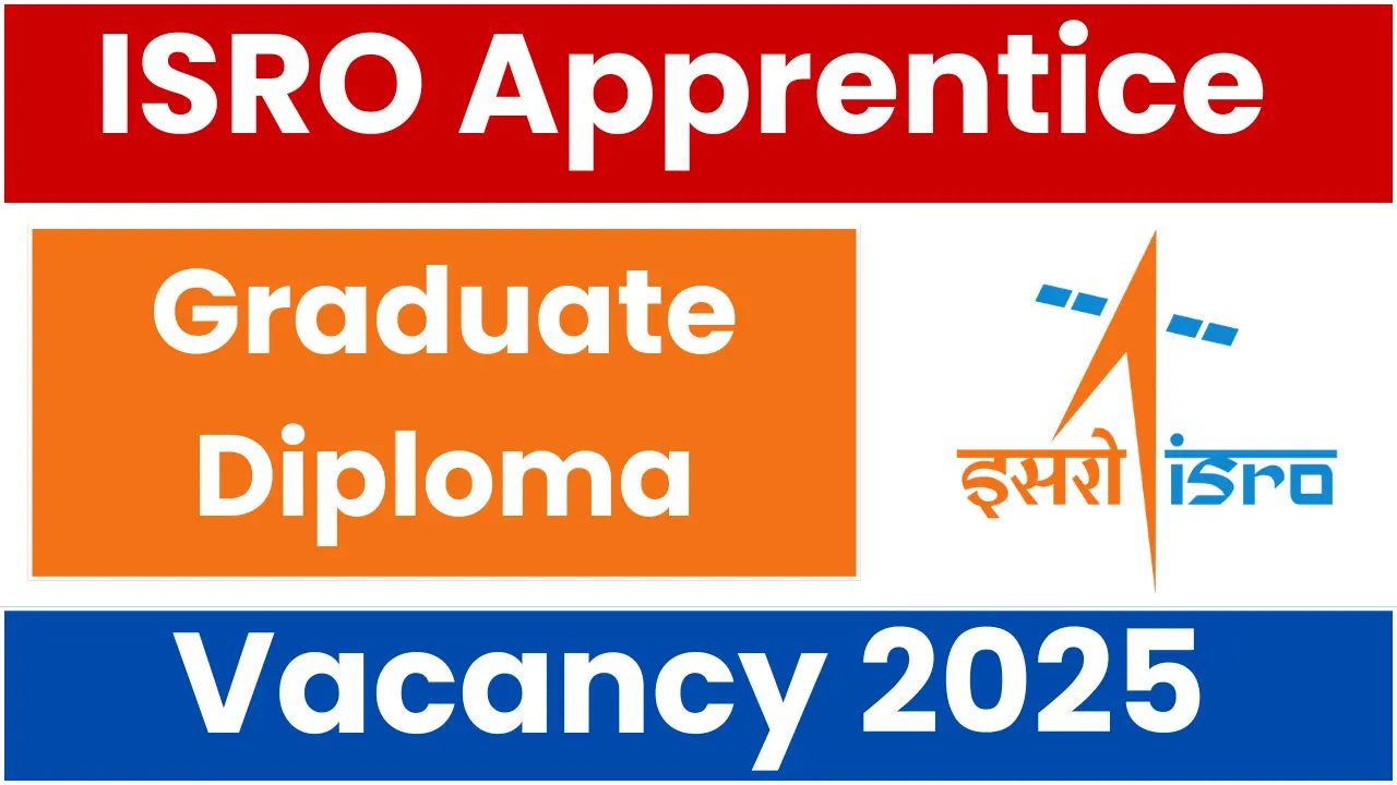 ISRO Apprentice Recruitment 2025: Notification Released and Apply ...