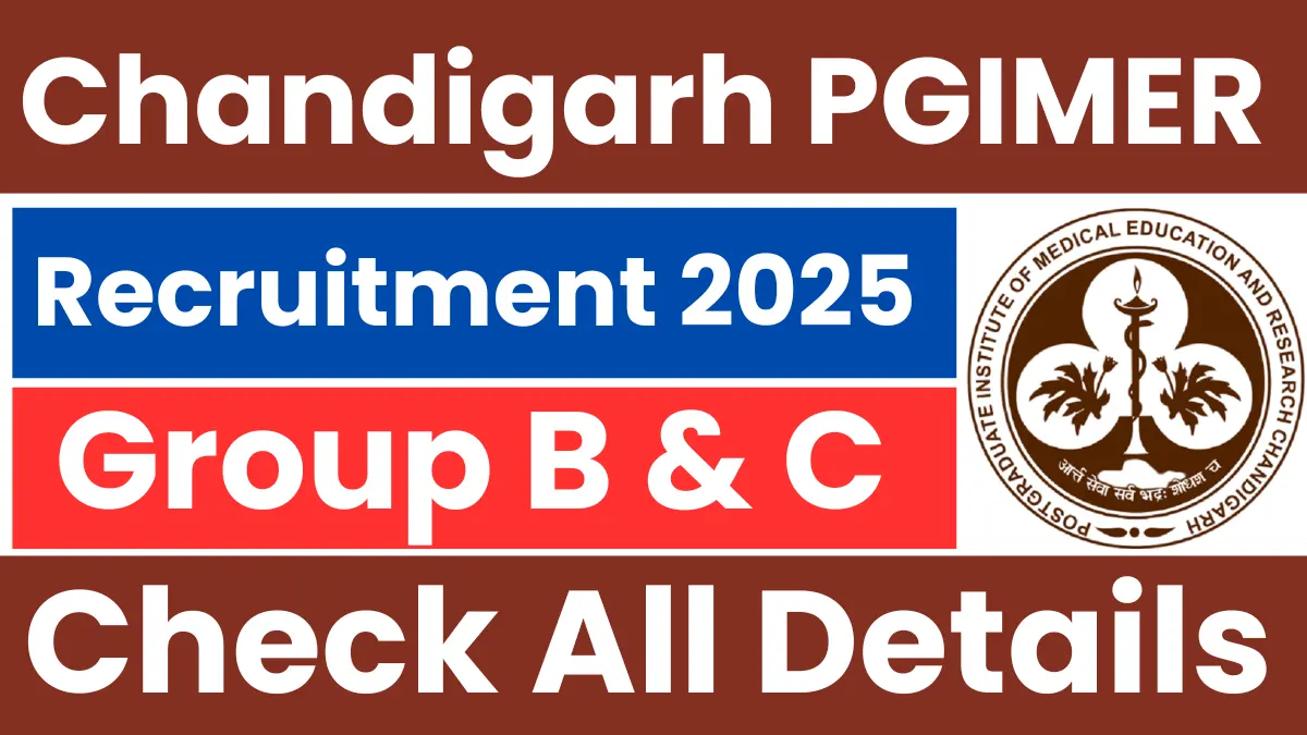 PGIMER Chandigarh Group B & C Various Posts Admit Card Out, Direct Link ...