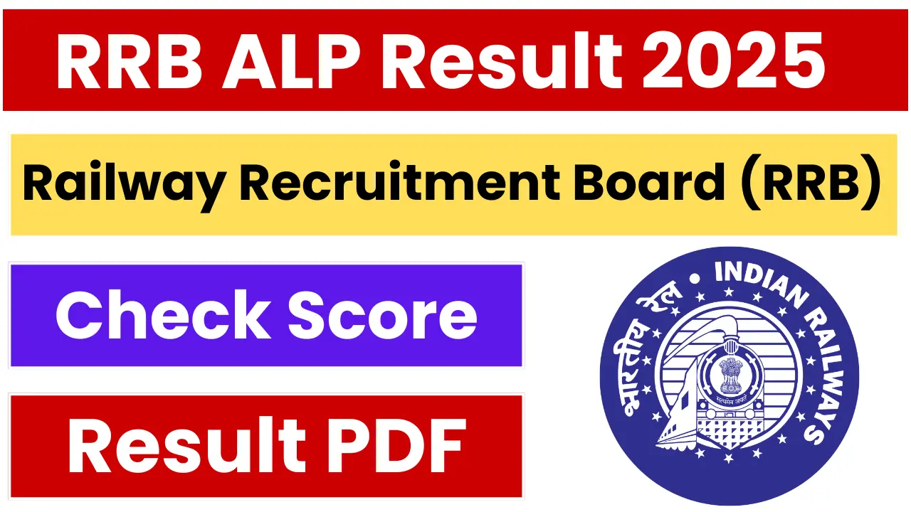 RRB ALP CBAT Result 2025: All Zone Result Link Available, Check Now ...